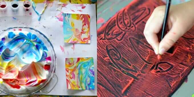 Printmaking Ideas for Kids - 40+ Printmaking Activities and Techniques