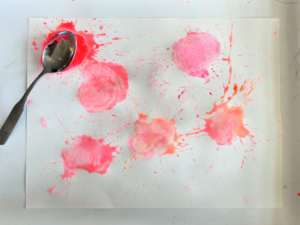 How to do Splat Painting for Kids