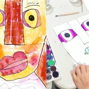 How to Make Pablo Picasso Collages for Kids