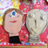 How to Make Cardboard Portraits for Kids