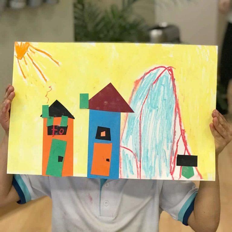 Paul Klee Art for Kids – Collaging Colorful Cities