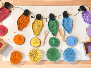 12 Christmas Sensory Bins for Kids