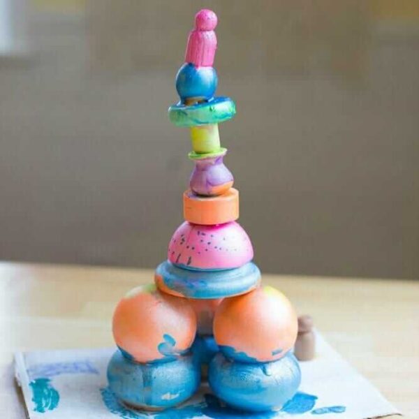 How to Make These Easy Wood Sculptures for Kids