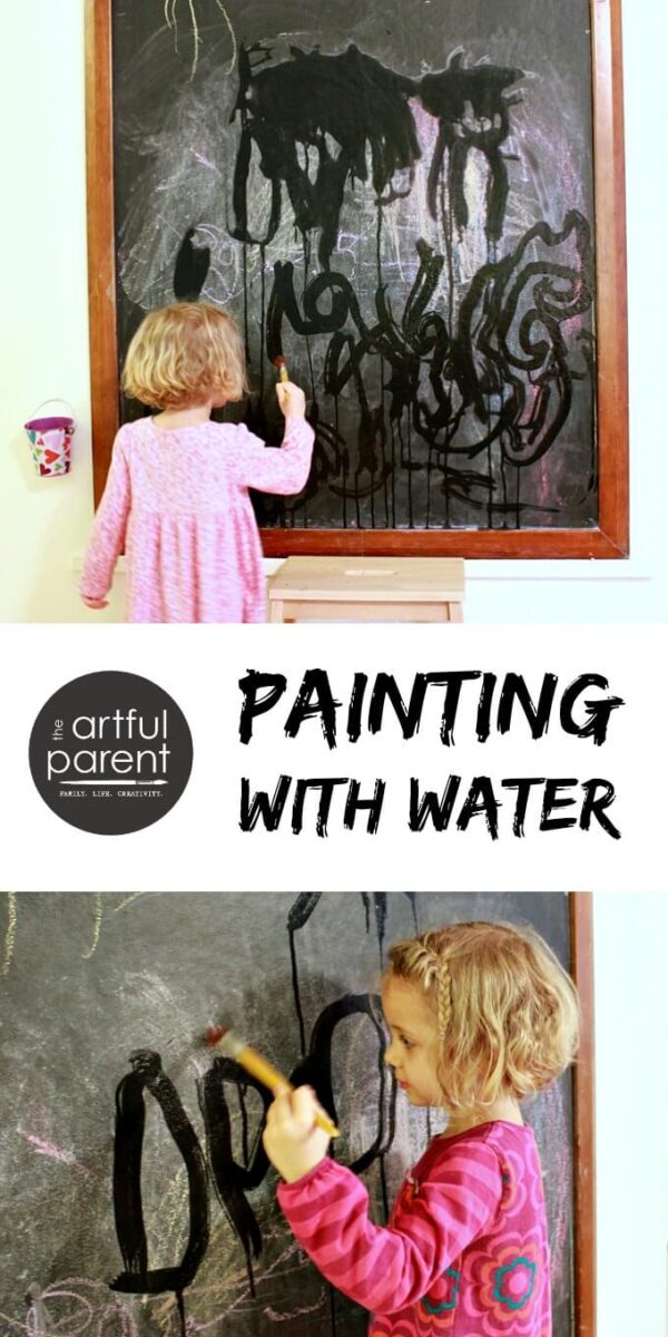 Paint with Water :: Easy, Low-Mess, and Fun! - The Artful Parent