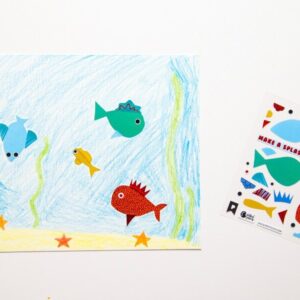 13 Simple Sticker Art Projects for Kids Who Love Stickers
