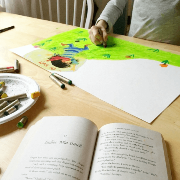 Why Read Aloud Time is Drawing Time