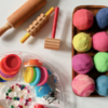 How to Set Up a Playdough Play Tray
