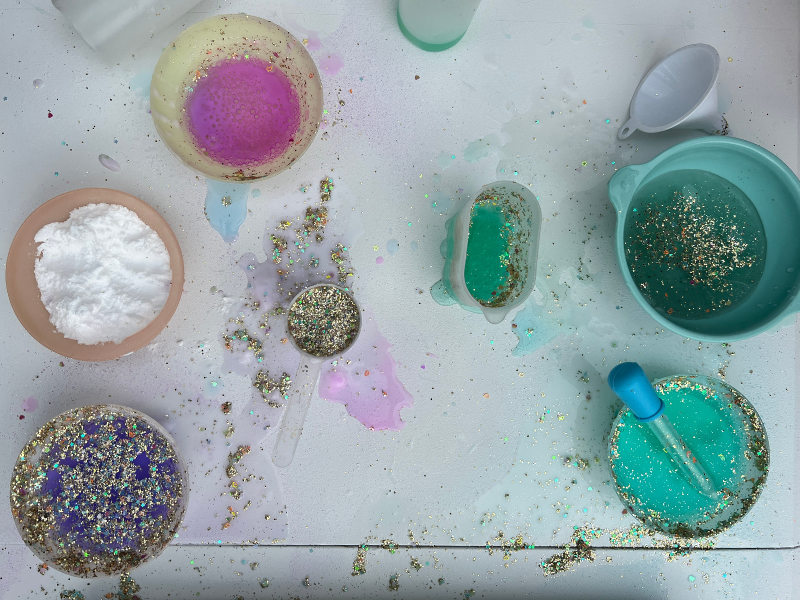 How to Make Fizzy Potions for Fun Sensory Play