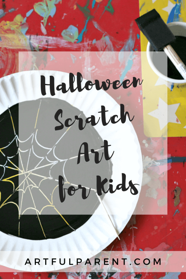 How to Make Halloween Scratch Art for Kids