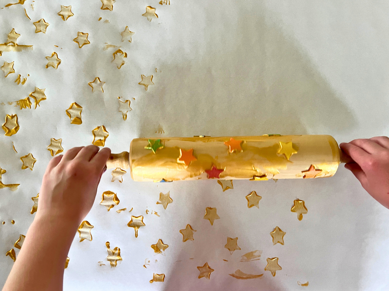 How to Make DIY Wrapping Paper for Kids
