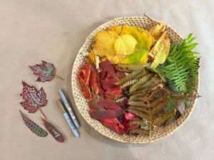 How to Make Zentangle Leaves with Sharpies
