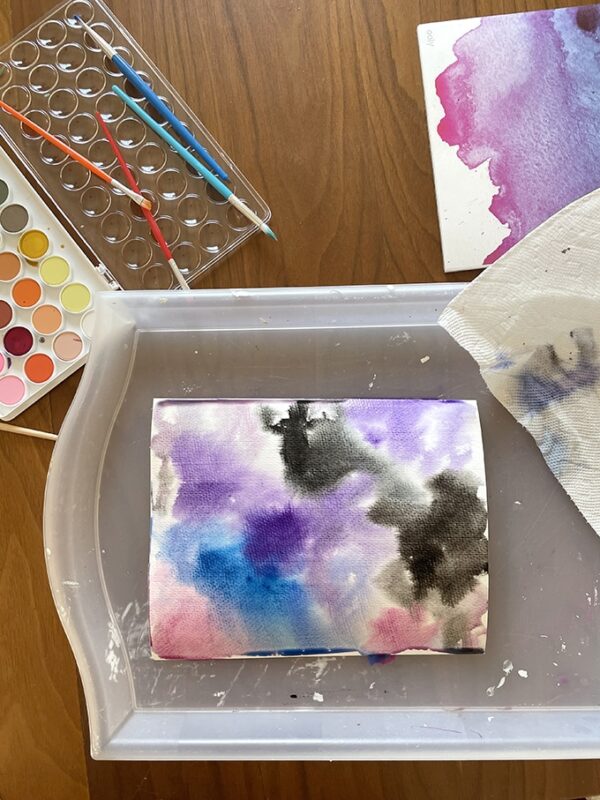 3 Watercolor Painting Ideas about Space - The Artful Parent