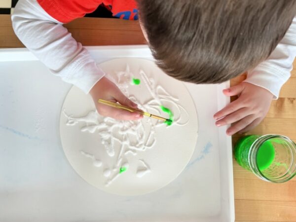 How to Make Raised Salt Paintings