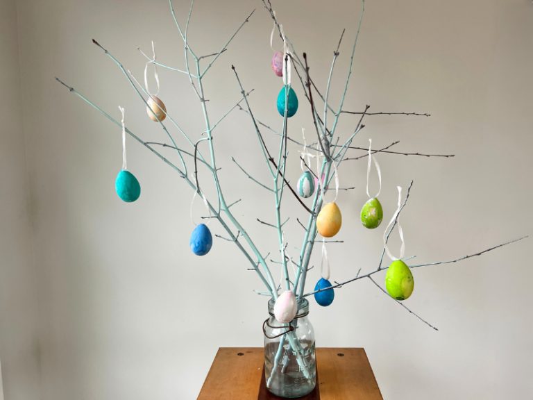 How to Make an Easter Egg Tree