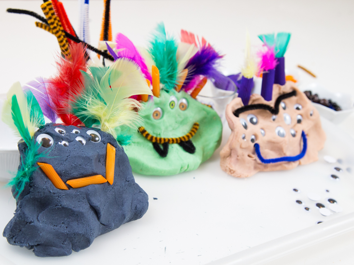 Playdough Pretend Play Ideas