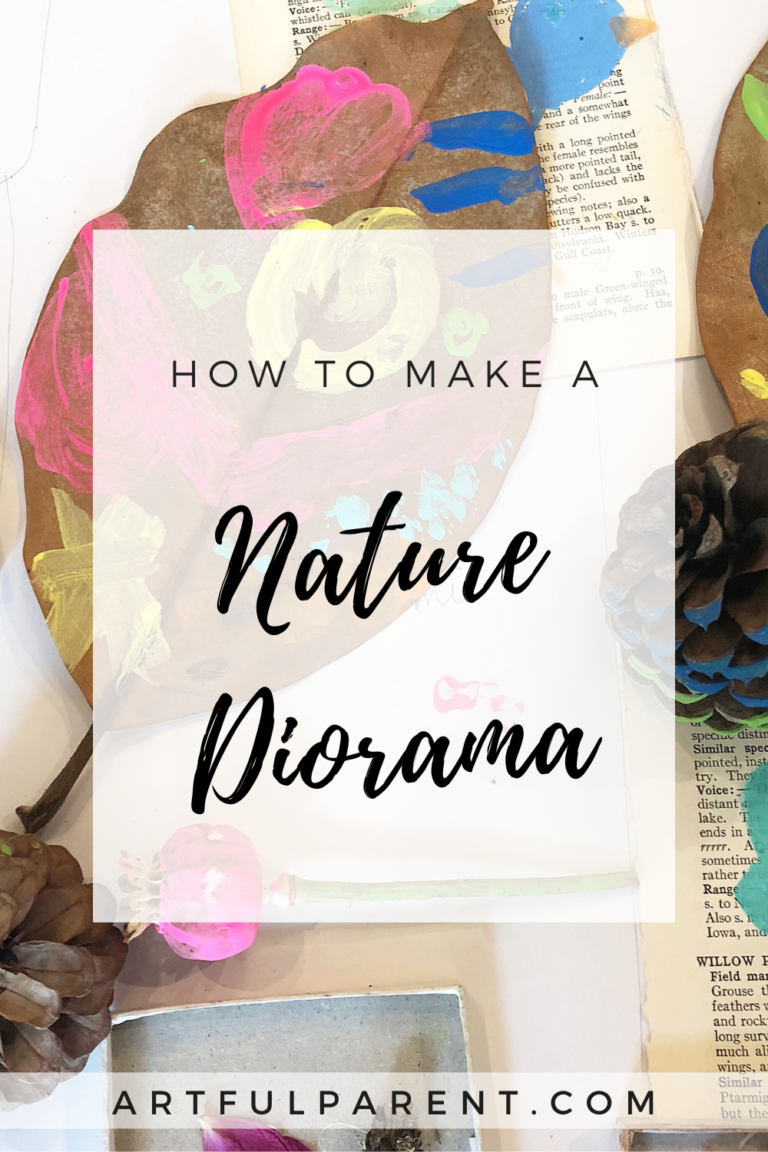 How to Make a Nature Diorama for Kids