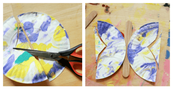How to Make a Paper Plate Butterfly Craft