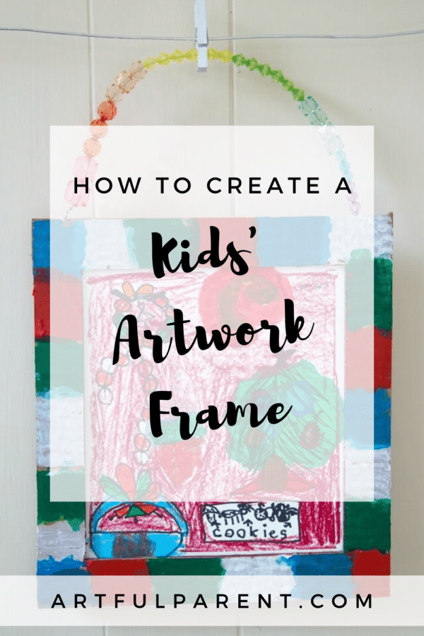 How to Create a Kids Artwork Frame
