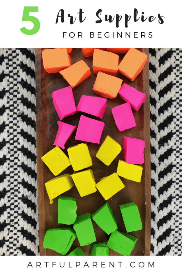 5 Must Have Art Supplies for Beginners - The Artful Parent