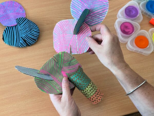 How to Make Colorful Cardboard Sculptures - The Artful Parent