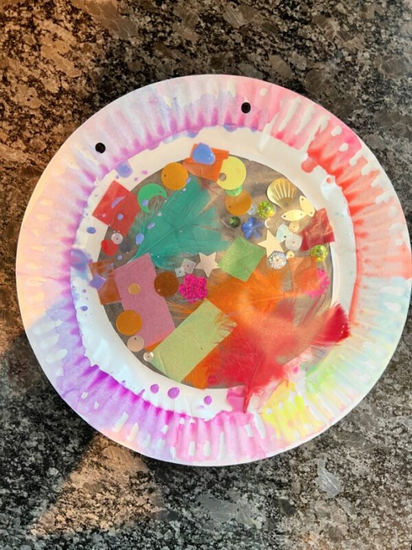 How to Make Tissue Paper Suncatchers