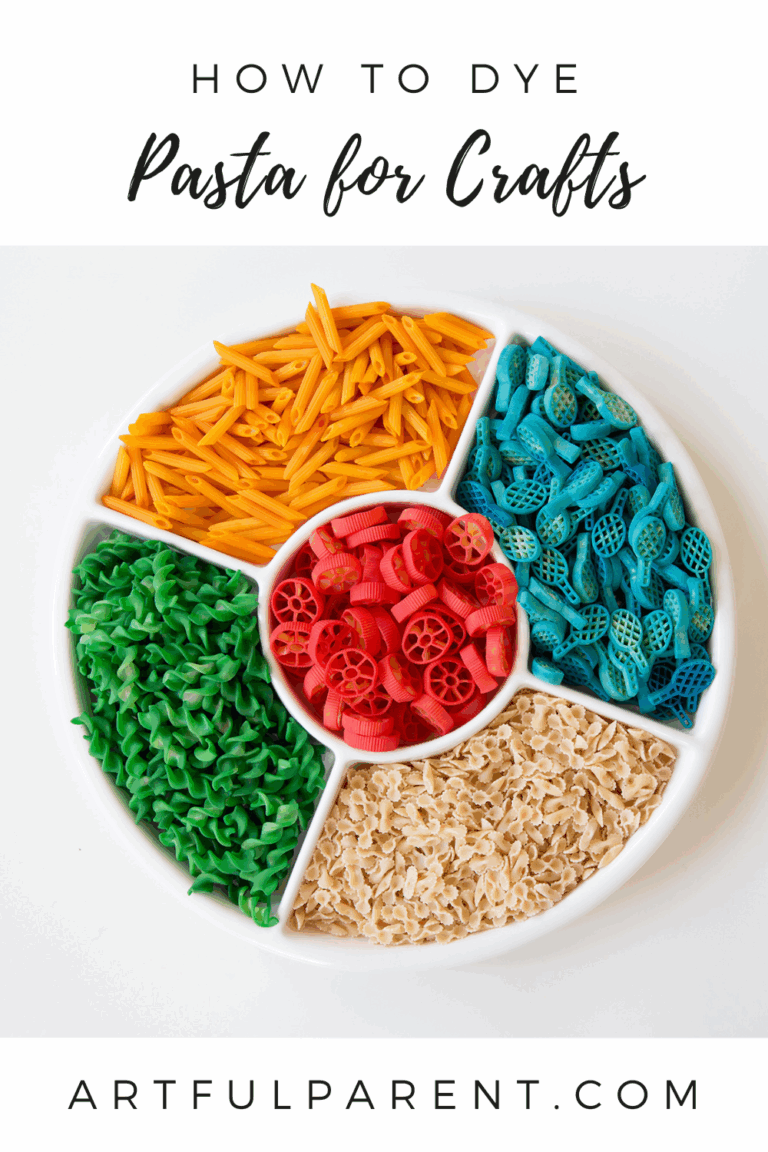 How to Dye Pasta for Crafts