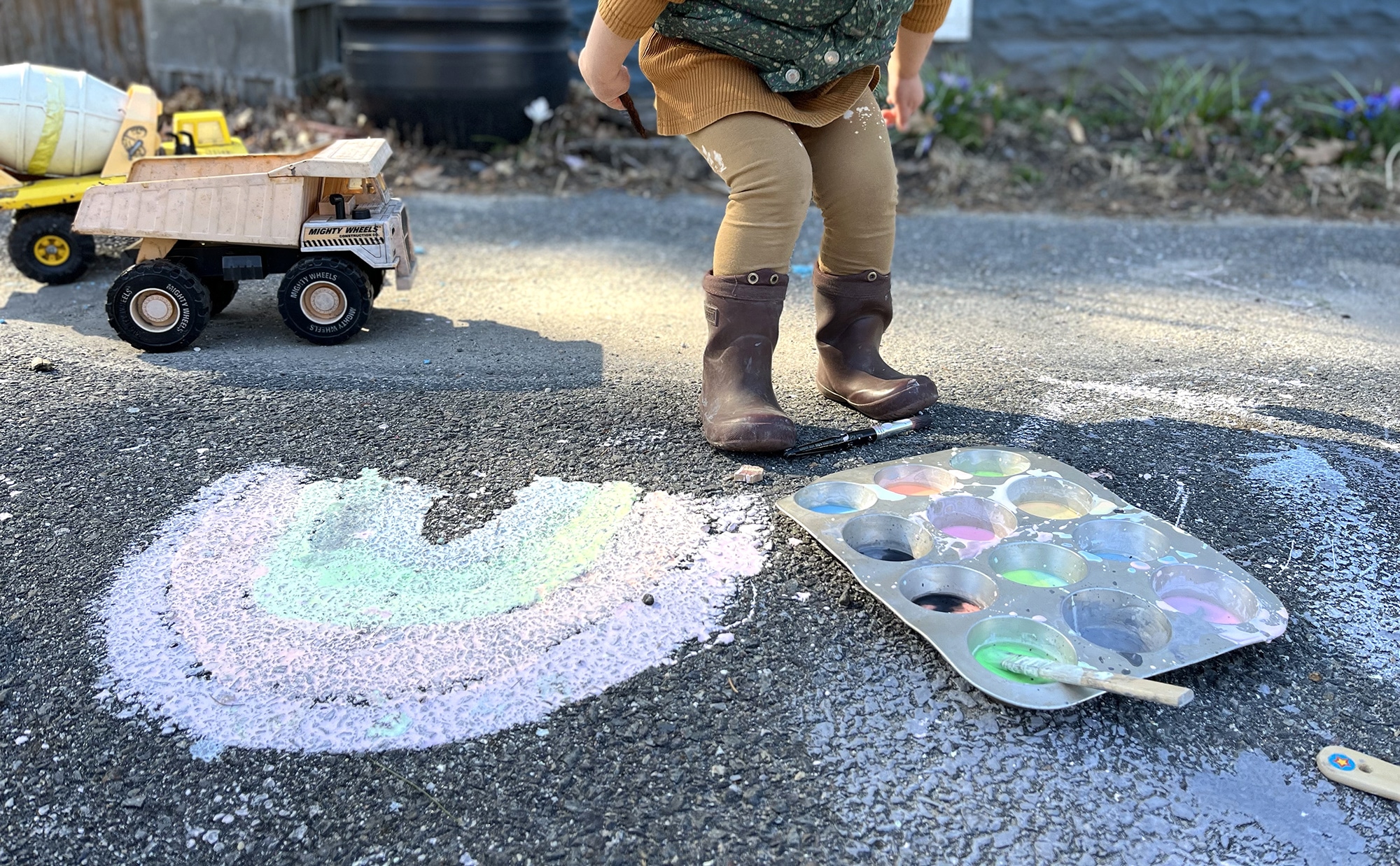 How to Paint with Chalk Paint for Kids - The Artful Parent