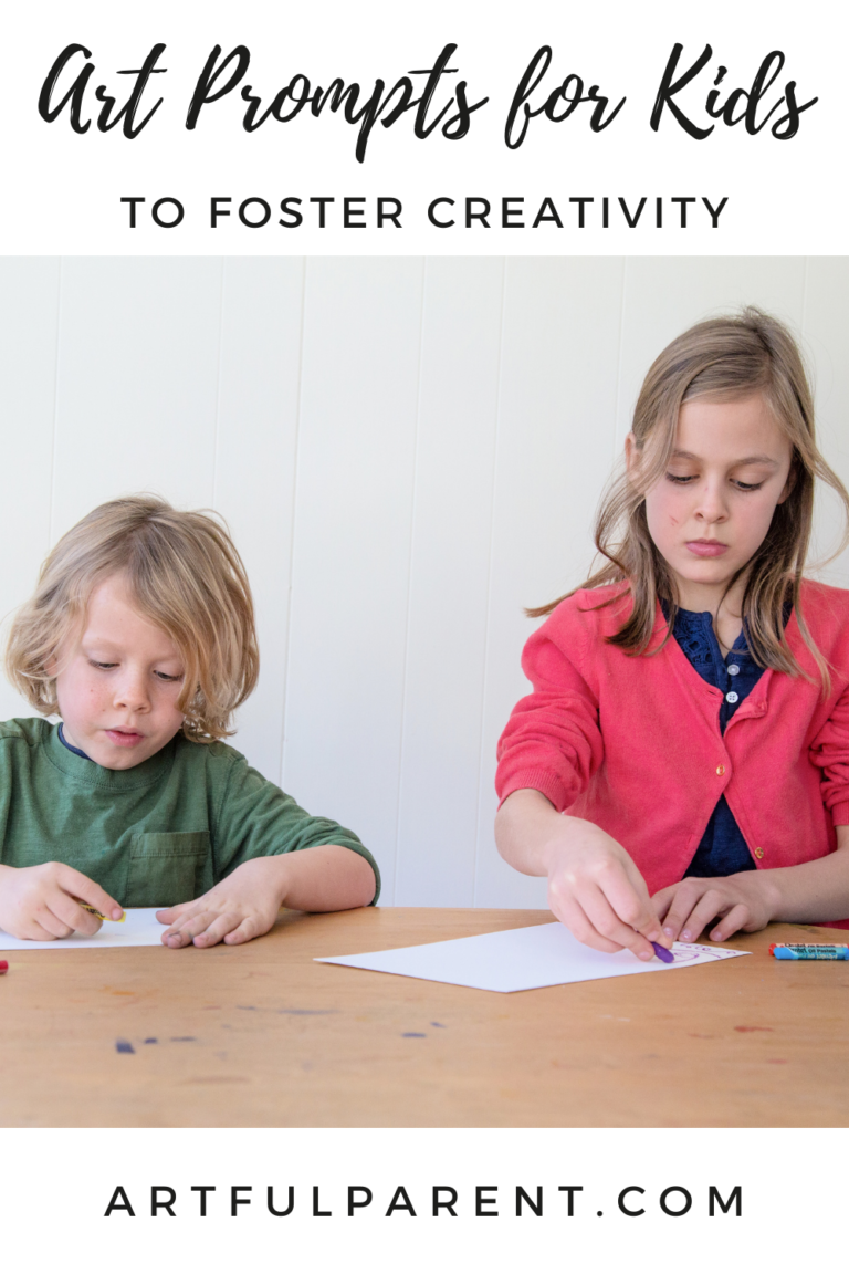 13 Art Prompts for Kids to Foster Creativity