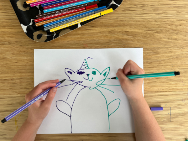 Double Doodle Art for Kids