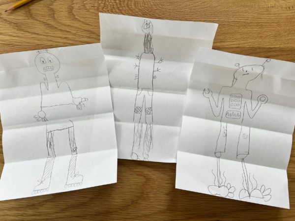 The Exquisite Corpse Drawing Game
