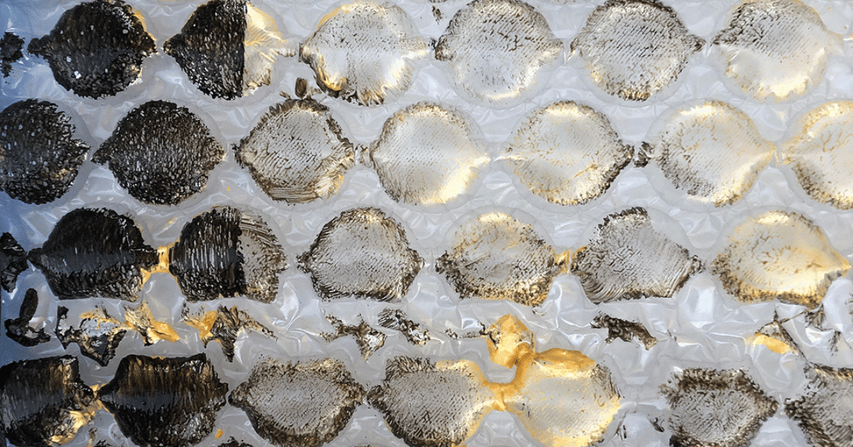 Painting with Bubble Wrap for Kids - The Artful Parent