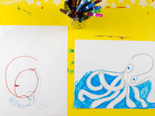 The Scribble Drawing Game for Kids