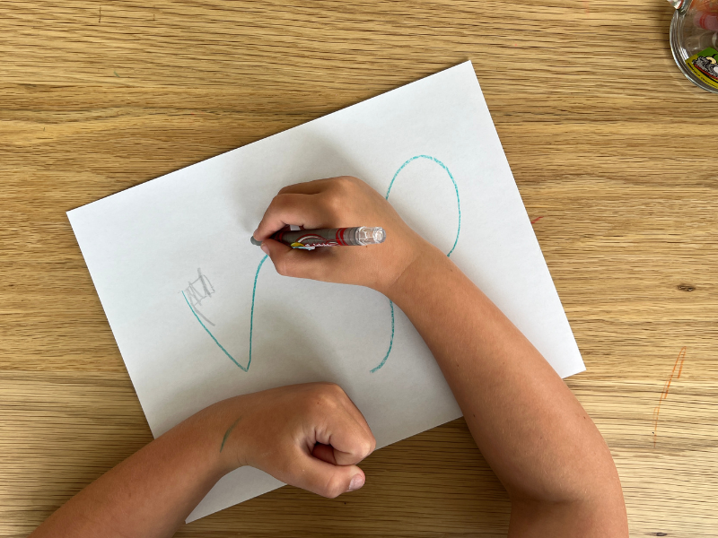 The Scribble Drawing Game for Kids