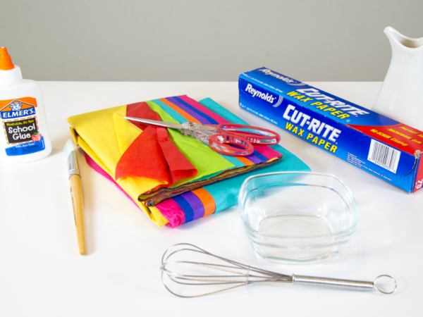 How to Make Tissue Paper Stained Glass