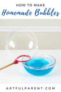 How to Make Homemade Bubbles