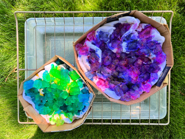 Tie Dye Ideas: How to Ice Dye