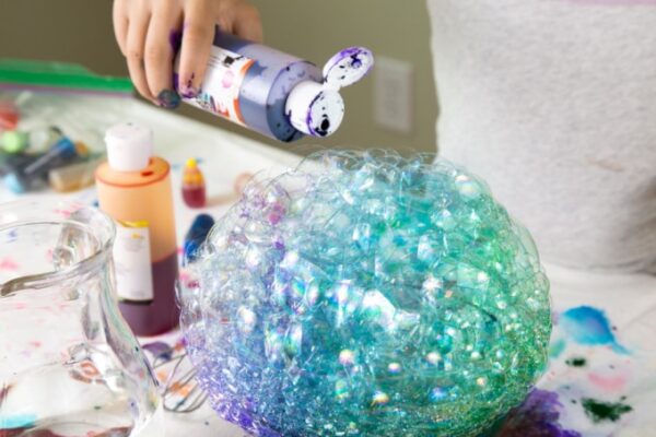 How to Create Bubble Prints for Kids
