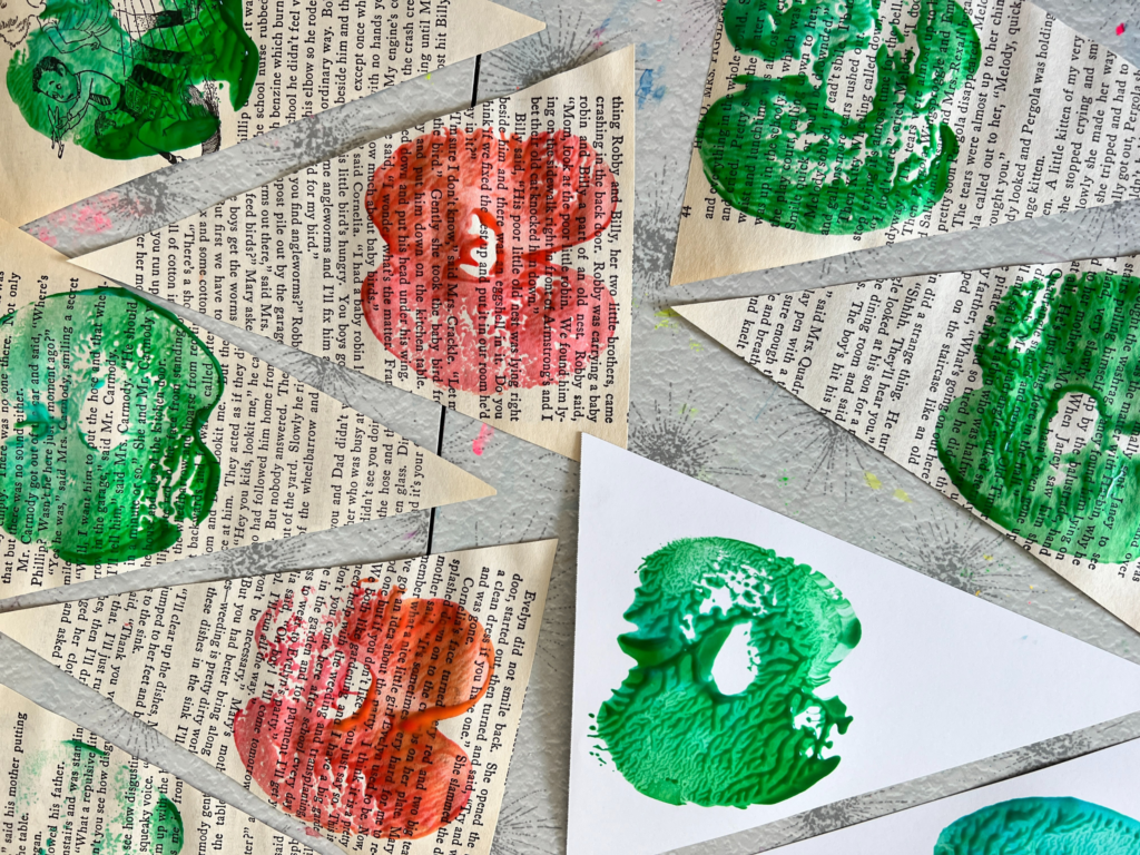 How to Make an Apple Prints Garland