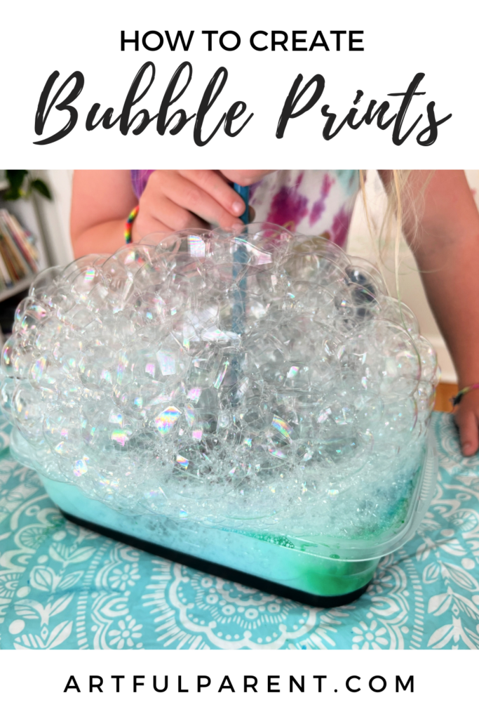 How to Create Bubble Prints for Kids