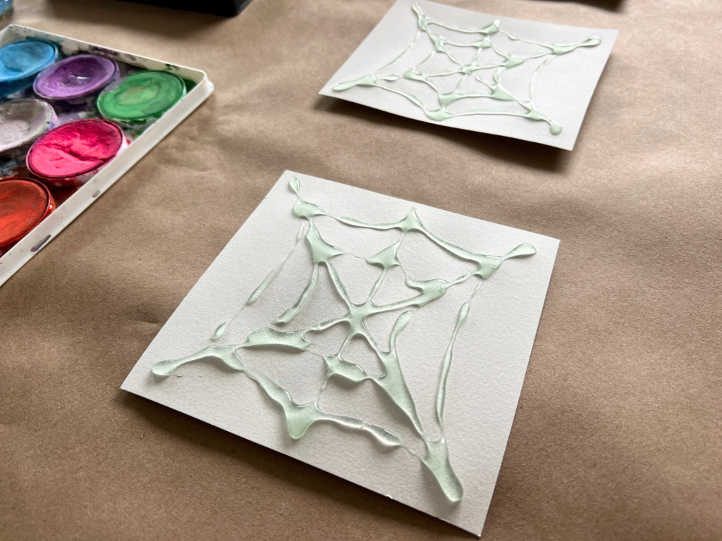 How to Do Spiderweb Art