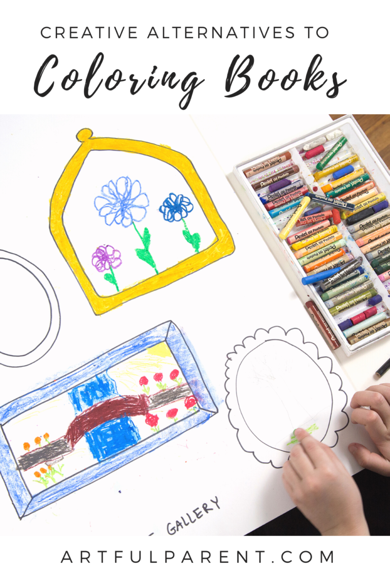Why I Don't Like Coloring Books (+ Creative Alternatives for Kids)