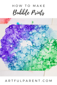 How to Create Bubble Prints for Kids