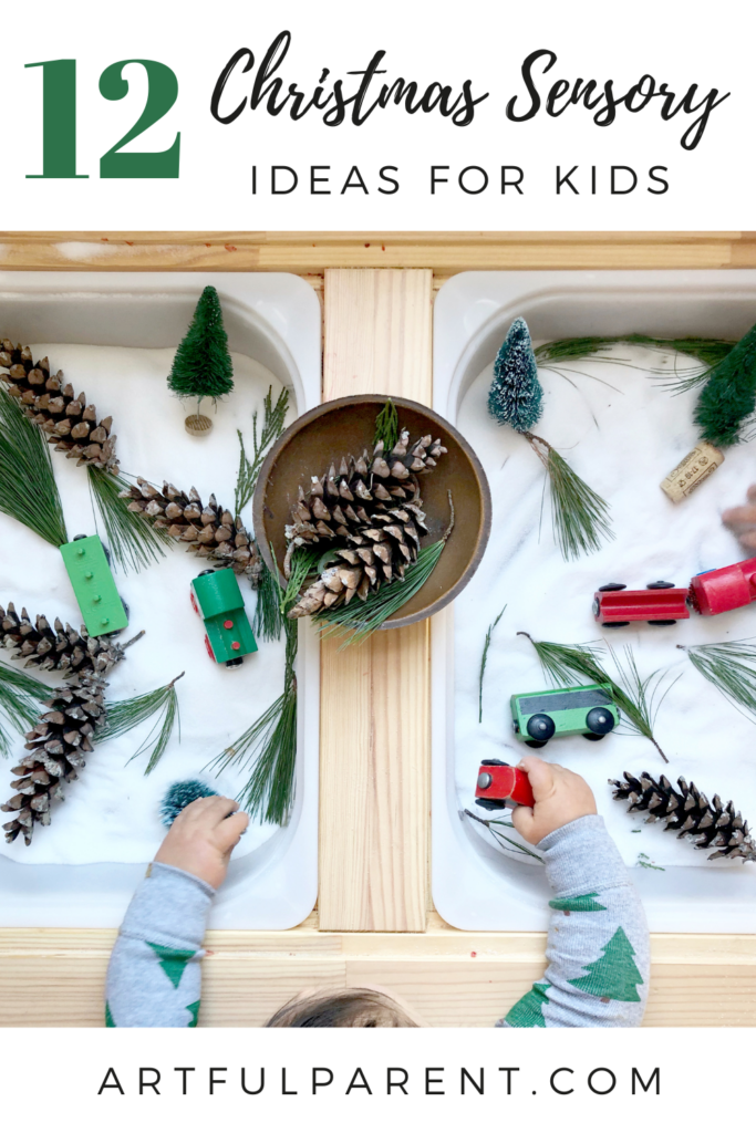 12 Christmas Sensory Bins for Kids