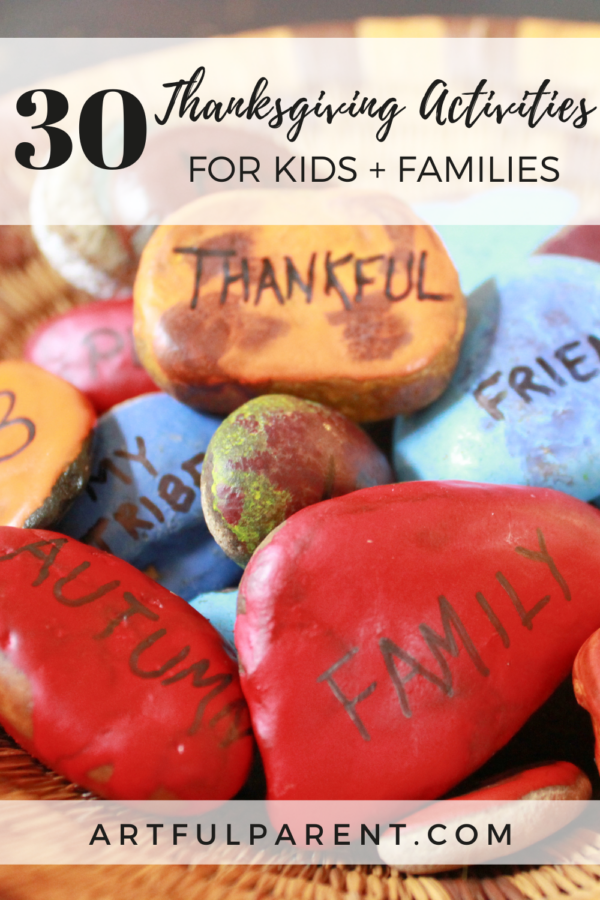 30 Thanksgiving Activities for Kids (Plus a Printable List!)