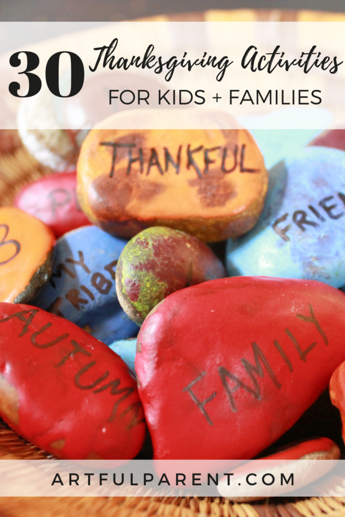 30 Thanksgiving Activities for Kids (Plus a Printable List!)
