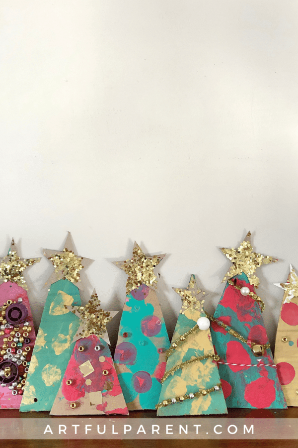 How to Make a Christmas Tree Craft - The Artful Parent