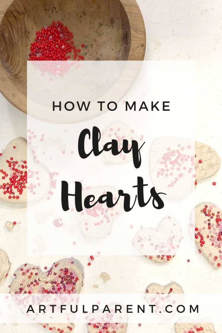 How to Make Clay Hearts with Air Dry Clay