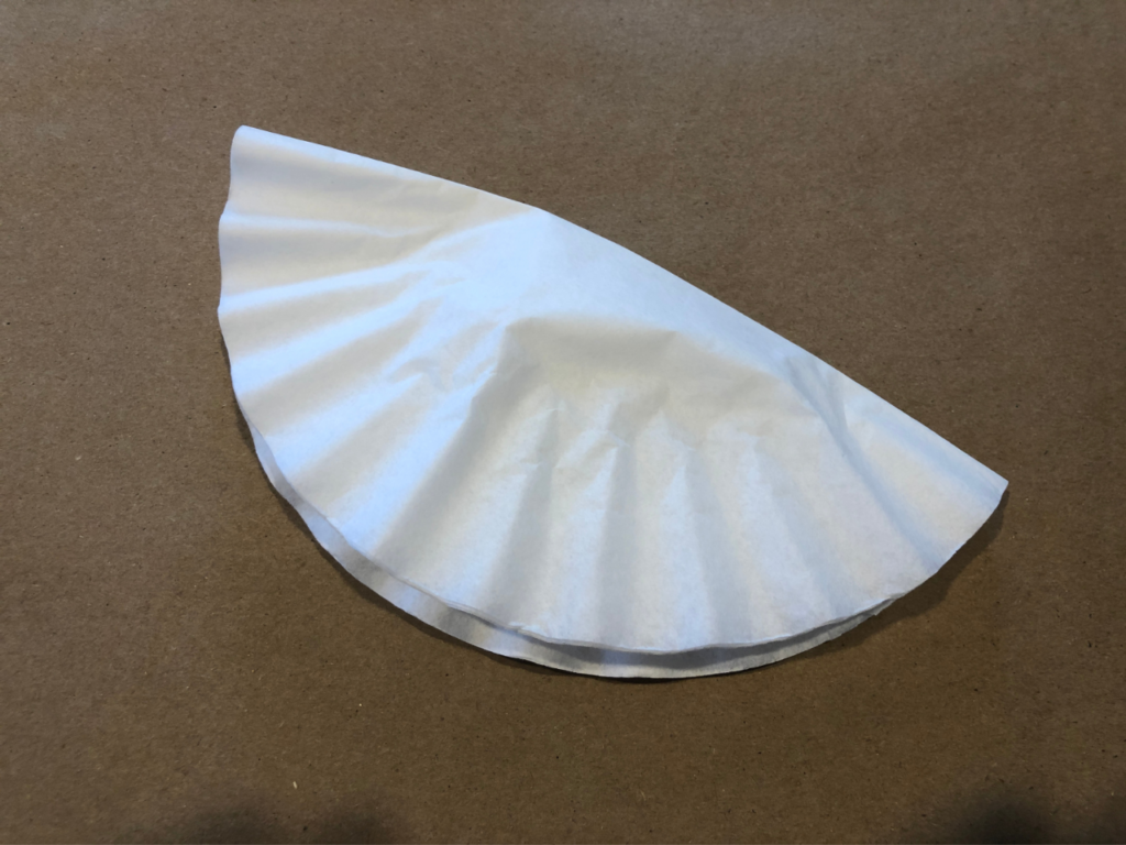 How To Make Paper Snowflakes with Coffee Filters