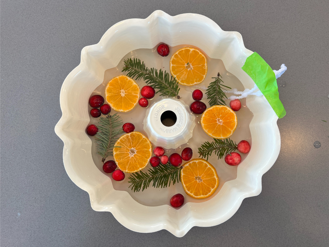 A Winter Craft for Kids: How to Make an Ice Wreath