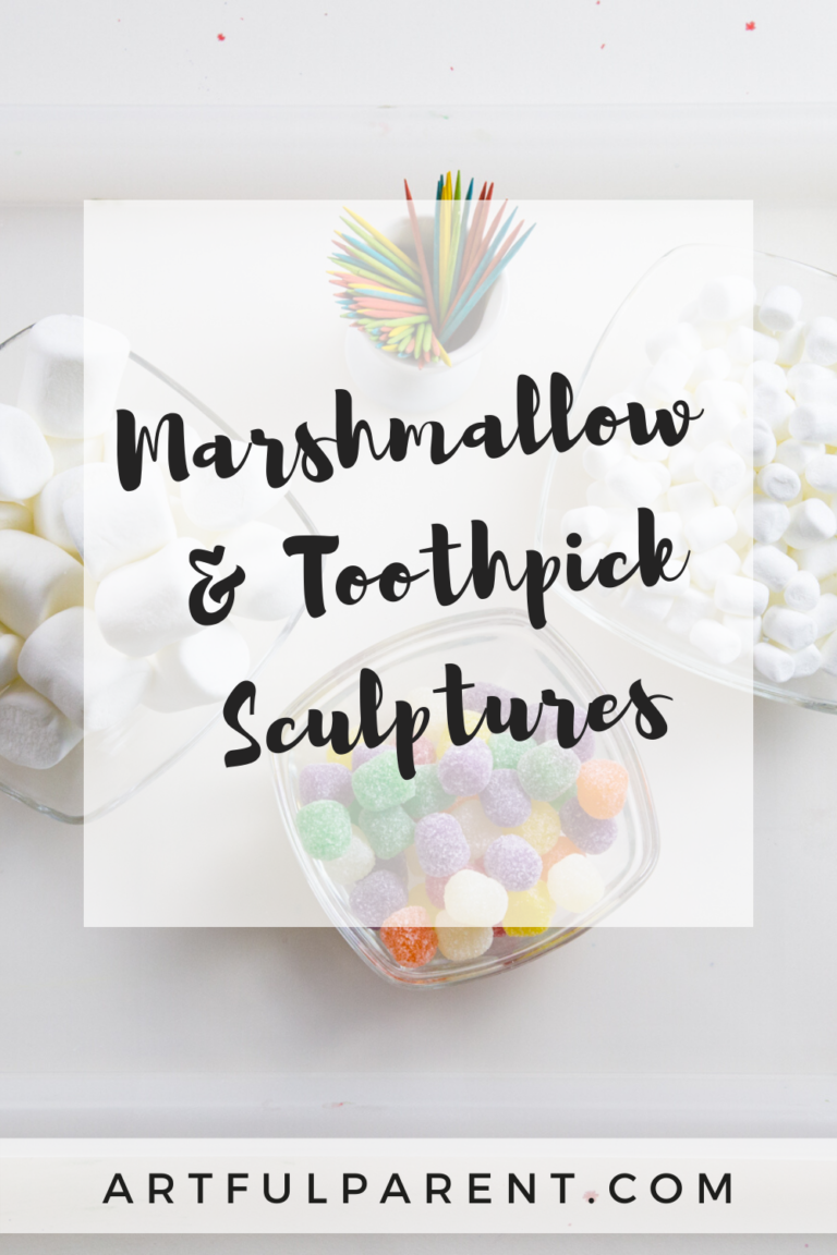 Making Marshmallow and Toothpick Sculptures